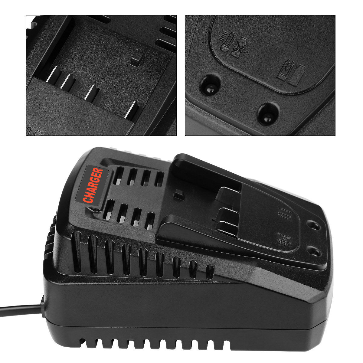 3A Li-ion Battery Charger For Bosch 14.4V 18V Batt... – Grandado