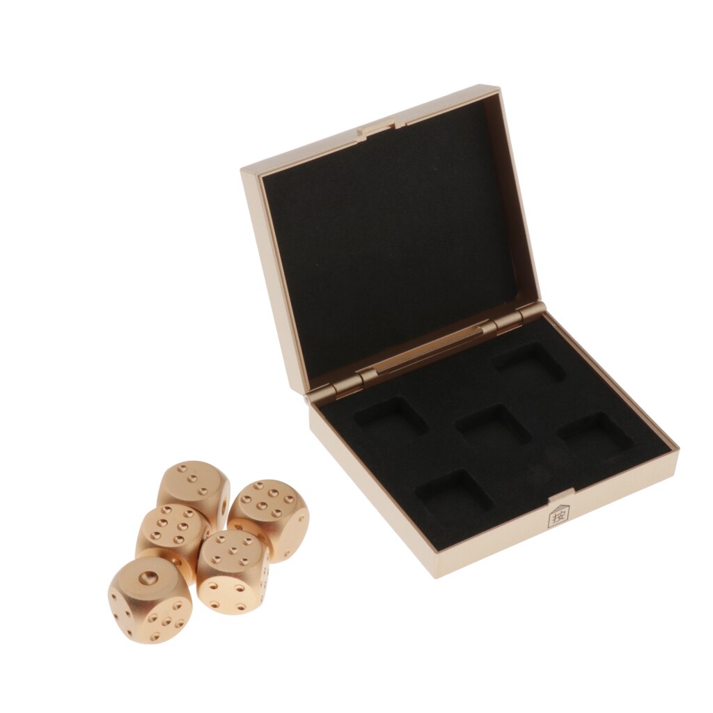 Lots 5 Six Sided D6 16mm 0.63inch Standard Dice Di... – Grandado