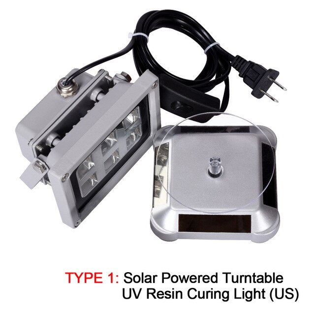 405nm UV LED Resin Curing Light Lamp Solar Power A... – Grandado