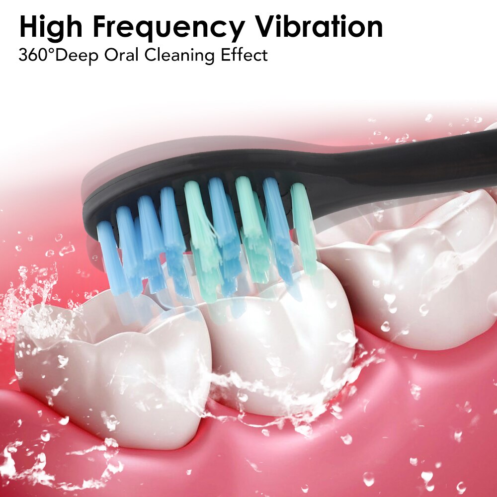 Portable Smart Electric Sonic Vibration Toothbrush... – Vicedeal