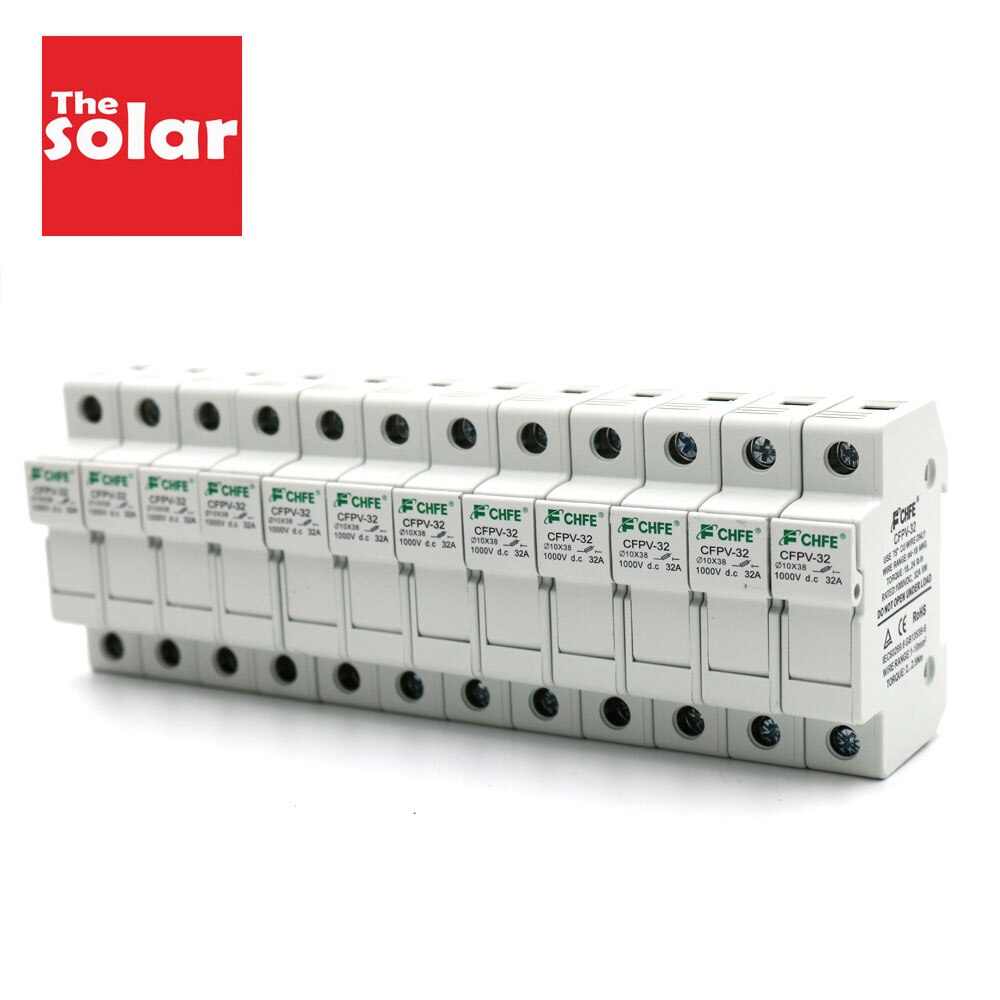 12PCS BOX PV Solar Fuse 5A/10A/15A/20A/30A 1000V 1... – Grandado