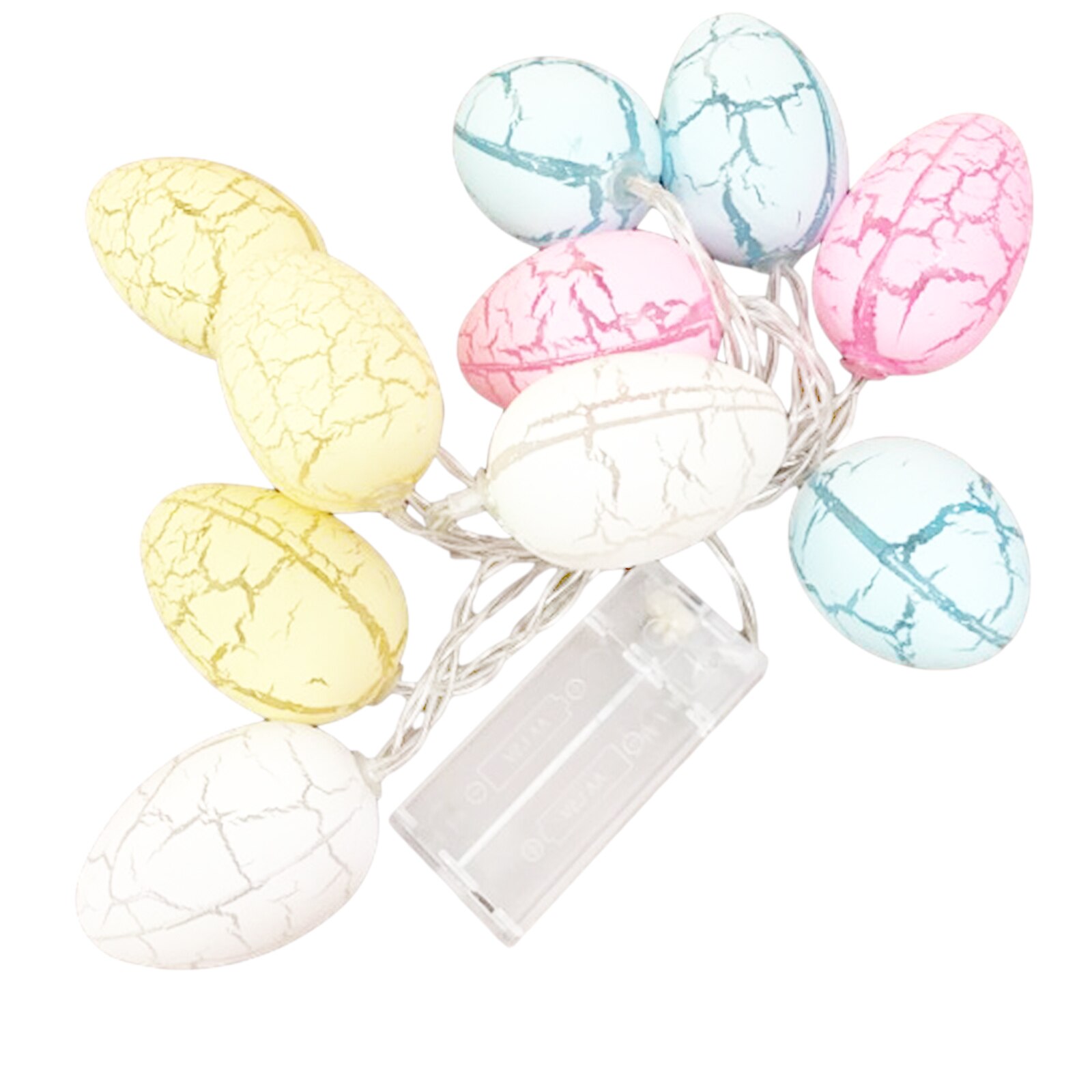 Egg Rabbit LED String Light Easter Decorations For... – Grandado