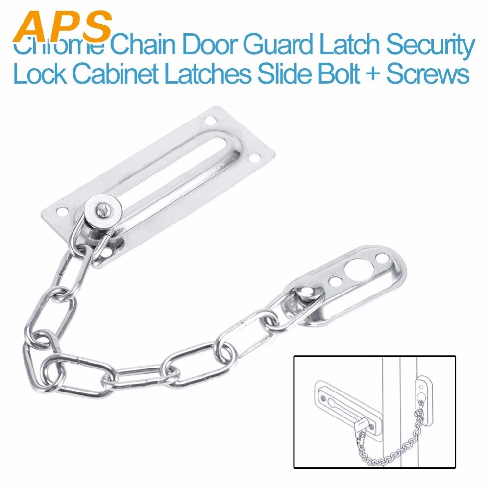 Schuifdeur Lock Chrome Deurvergrendeling Chain Bol... – Grandado