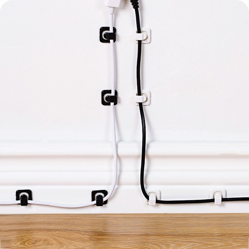 Mini wire cable organizer Computer Data Cable Clip... – Grandado