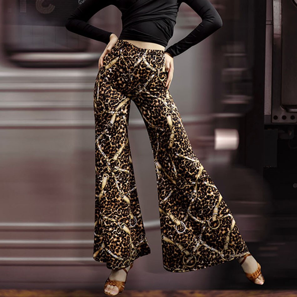 Latin Dance Dress Leopard Female Latin Dance Panty... – Vicedeal