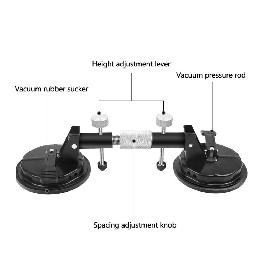 Heavy Duty Dual Vacuum Suction Cup Stone Seam Sett... – Grandado
