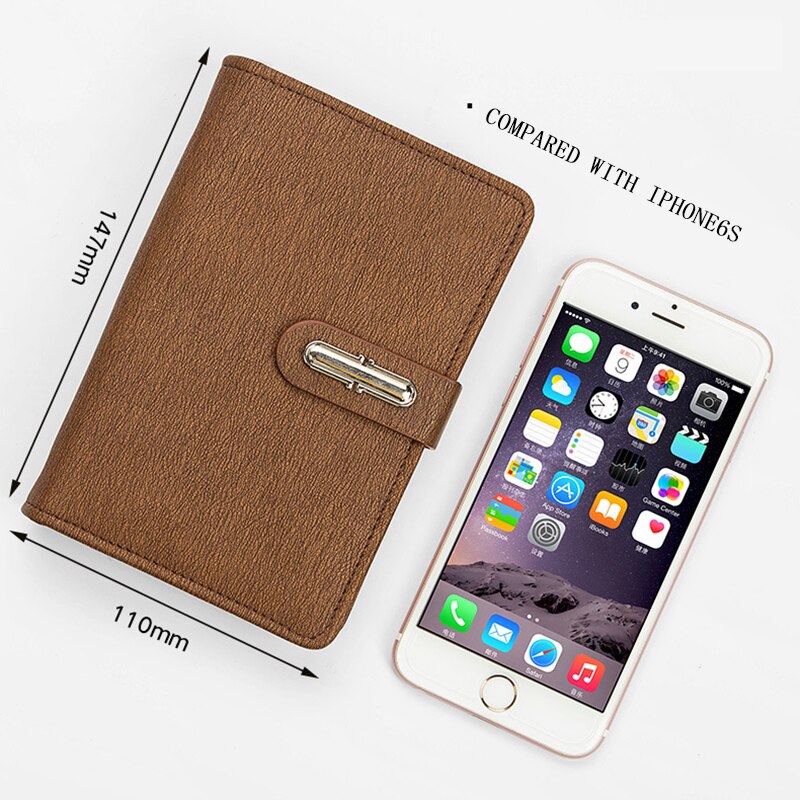 A7 Loose-leaf Notepad Portable PU Notebook Simple ... – Grandado