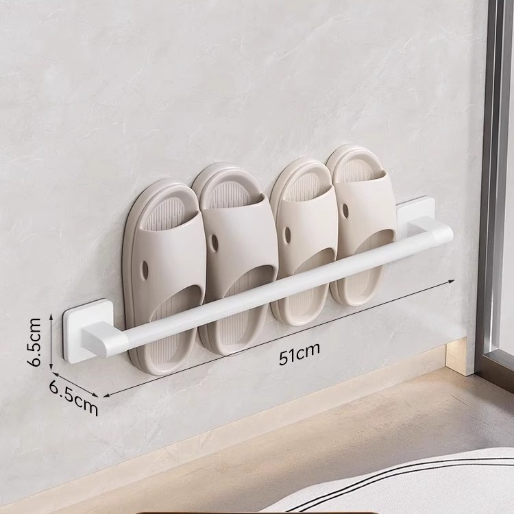 Bathroom slipper rack without punching, bathroom s... – Grandado