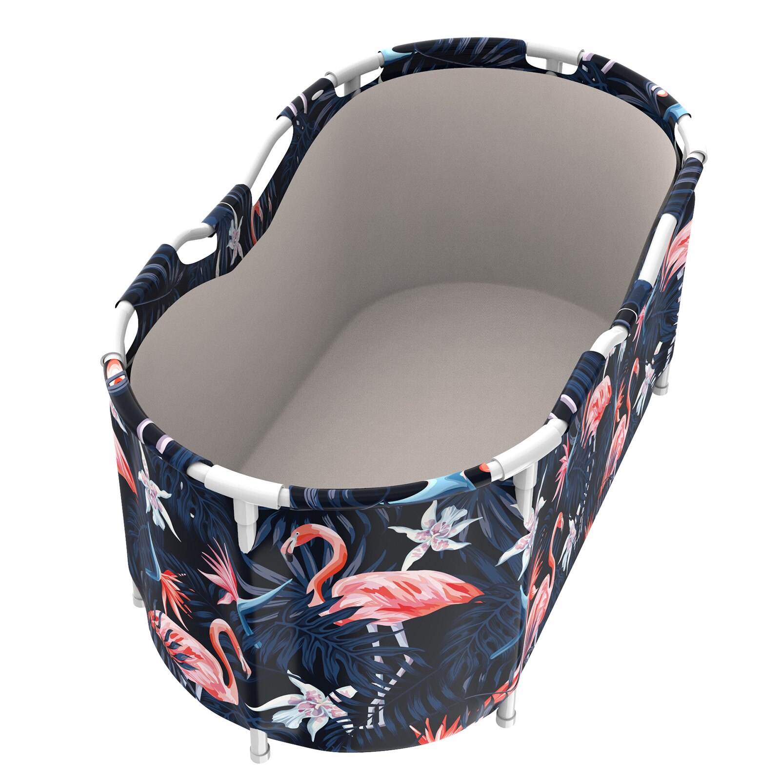 2 Persons Foldable Bathtub Flamingo Home Spa Bath ... – Grandado