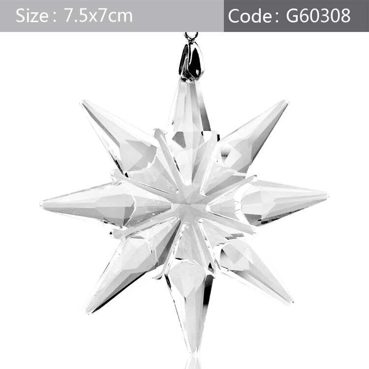 Car Pendant Crystal Large Snowflakes Ornaments Sno... – Grandado