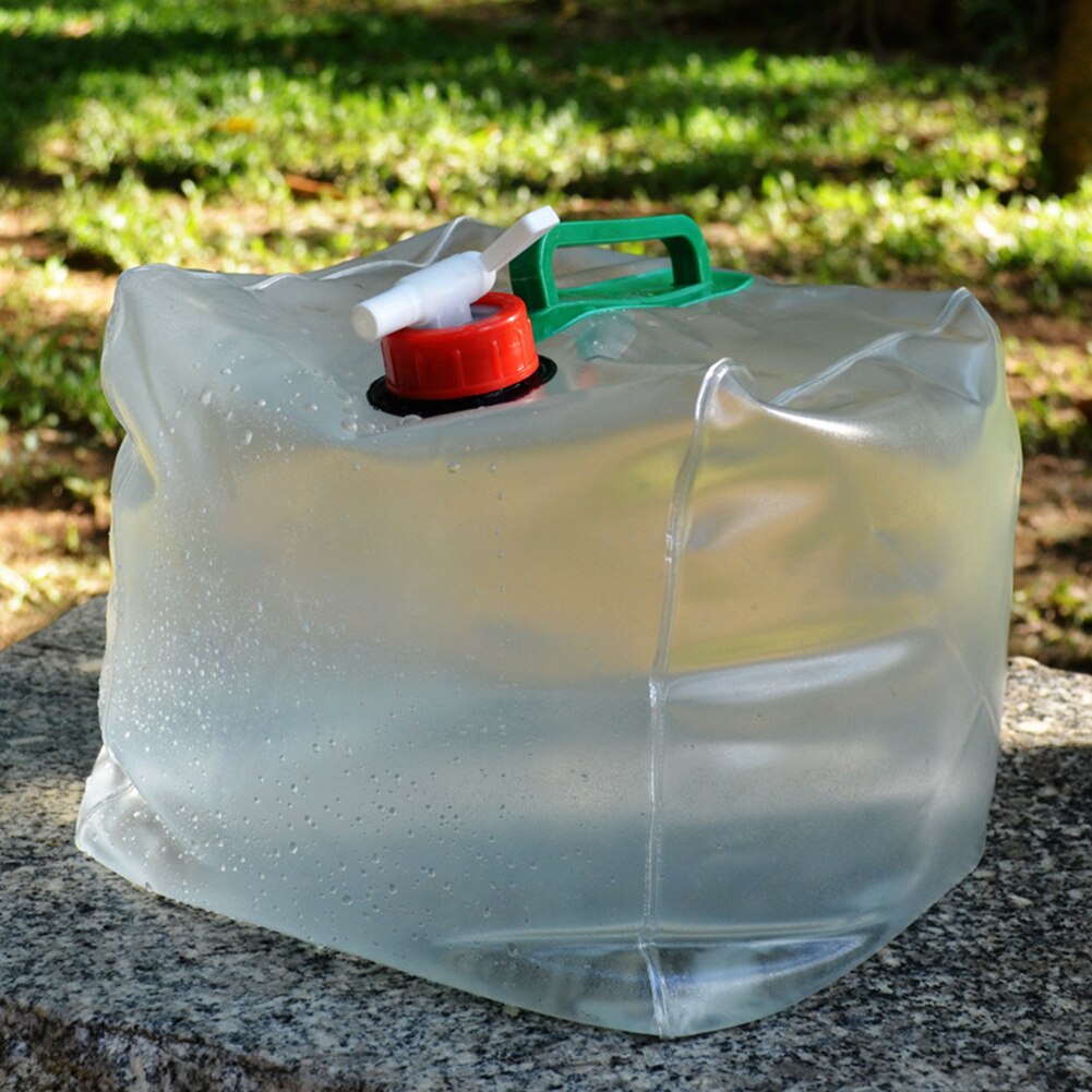 Seau pliable de Camping en plein air de 20L, conte... – Grandado