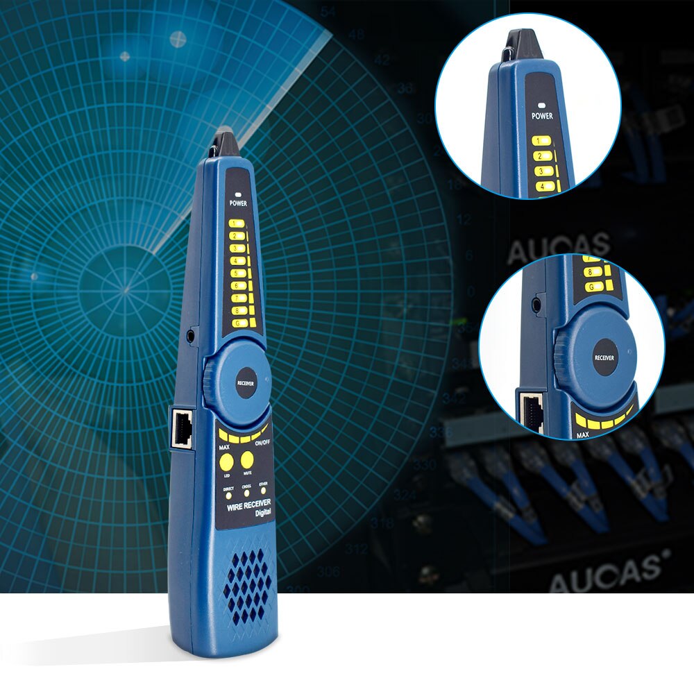 LAN Network Cable Tester RJ45 Detector Line Finder... – Vicedeal