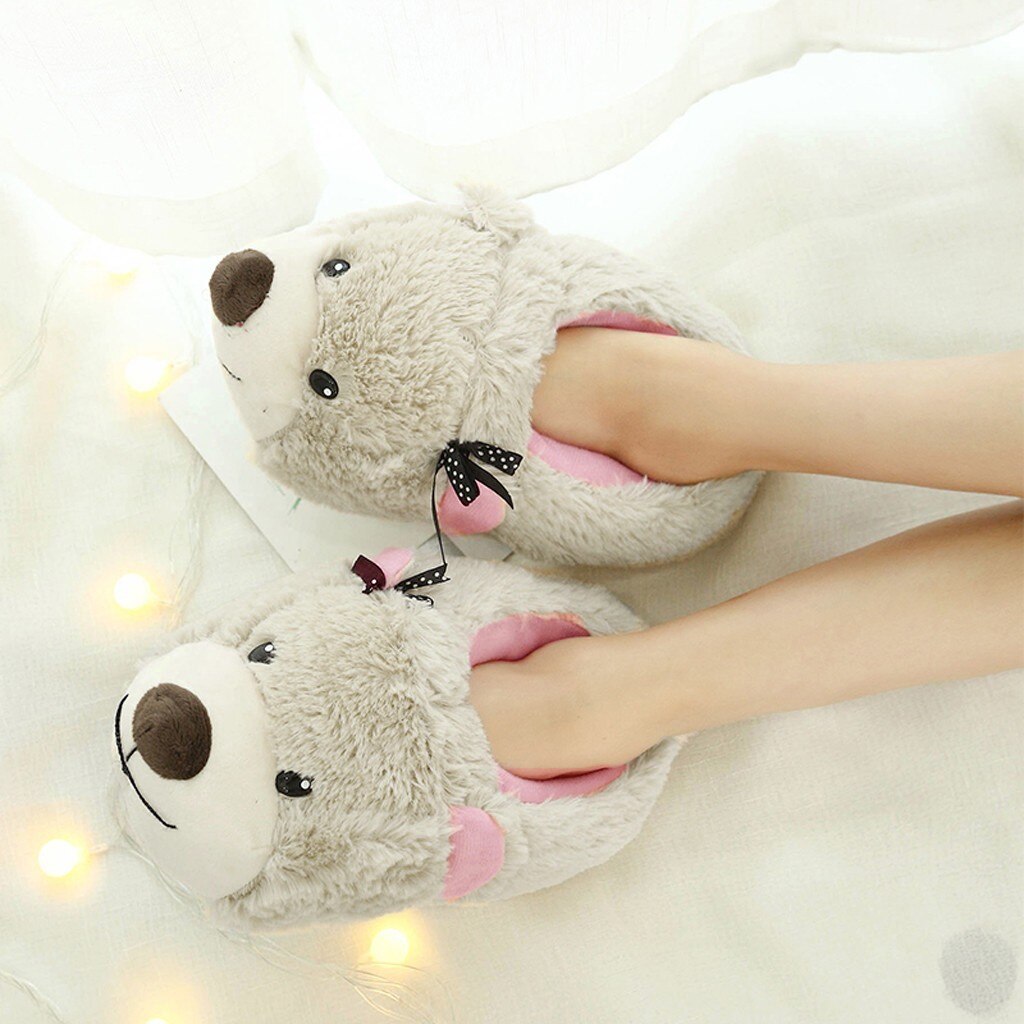Couple Sweet Girls Teenages Winter Soft Bear Cotto... – Grandado