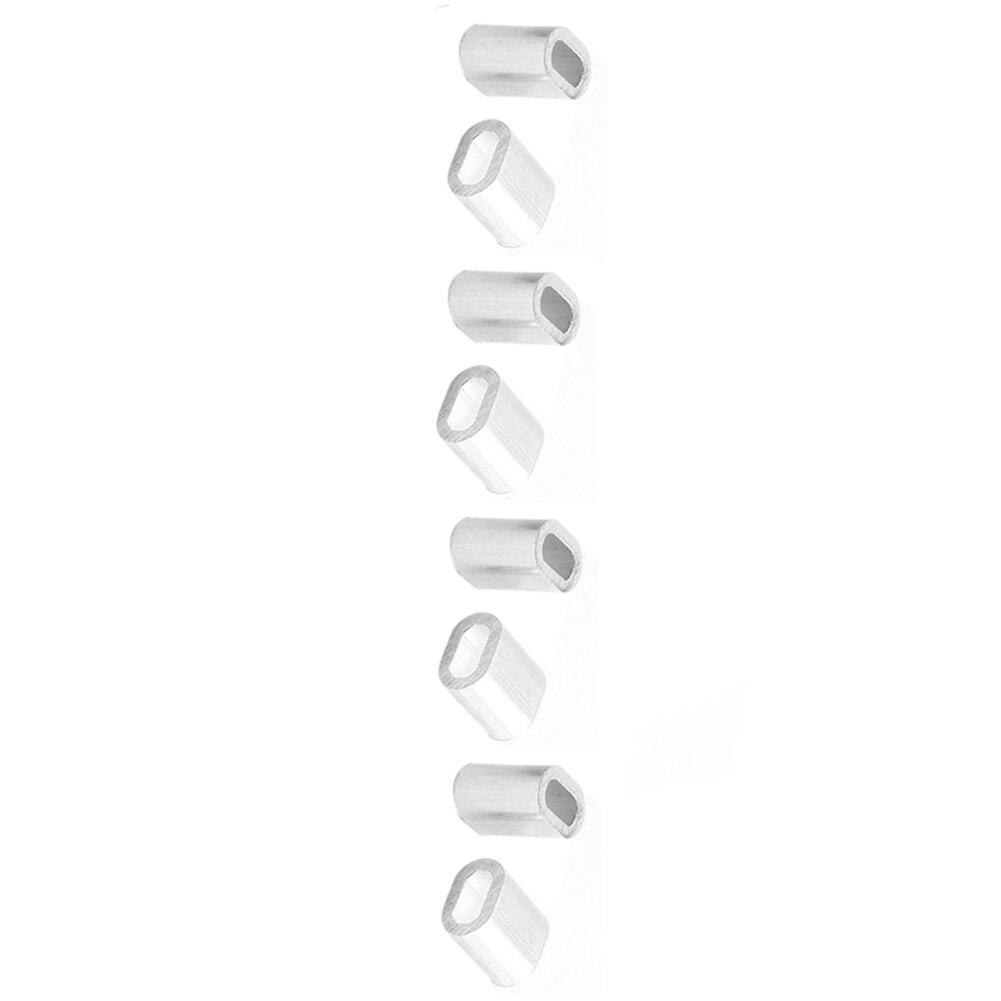 THGS 50 x Oval aluminum h uelsen clamps for 2 mm w... – Grandado