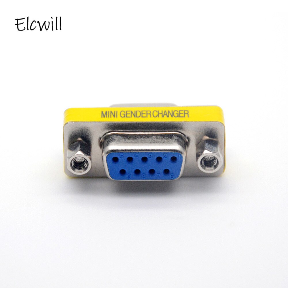 D-Sub DB9 Connector RS-232 9Pin Socket Female To F... – Vicedeal