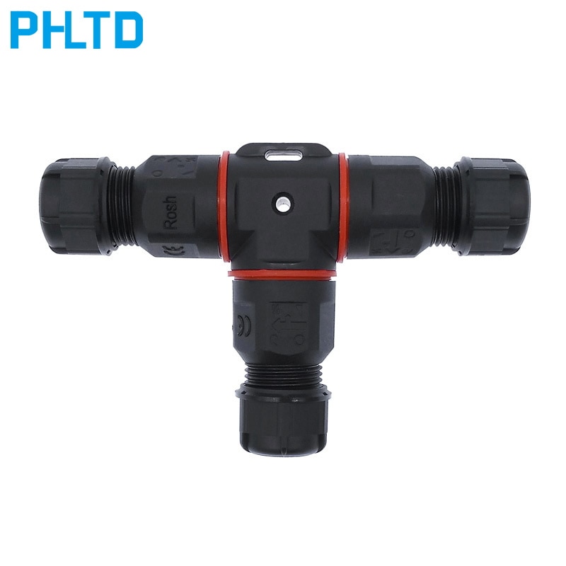 IP68 Waterproof connector T Shape 3 Pin Cable Wire... – Grandado