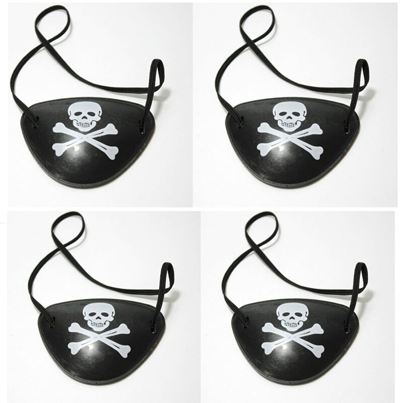 Halloween Pirate Supplies Caribbean Eye Mask Props... – Grandado