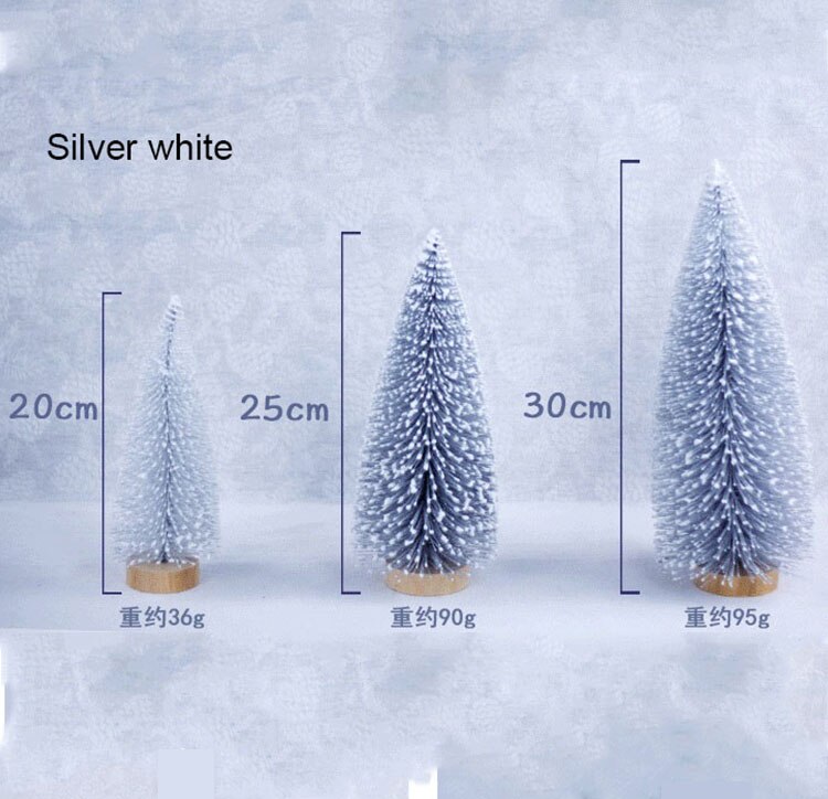 20-30CM White Pine Needle Tree Cedar Christmas Tre... – Grandado