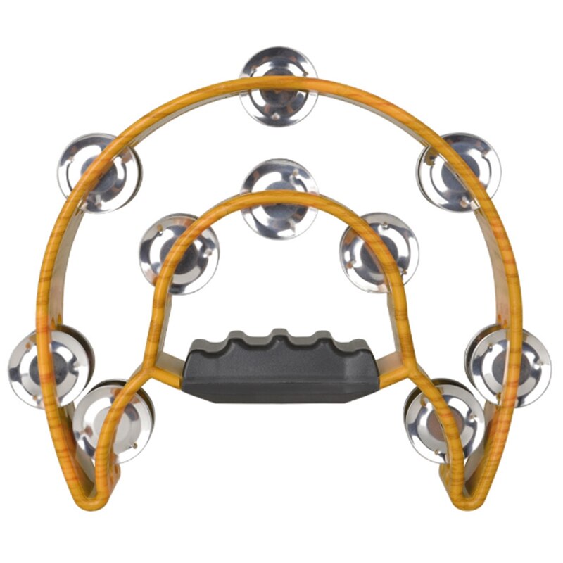 -Tamburin Percussion Musical Instruments Hand Gloc... – Grandado