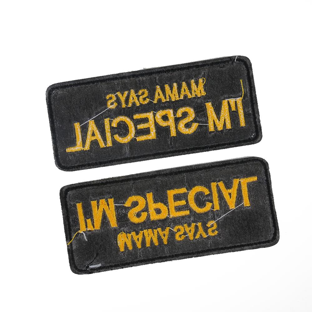 3pcs Badge Embroidered Words Letter I Am Special P... – Grandado