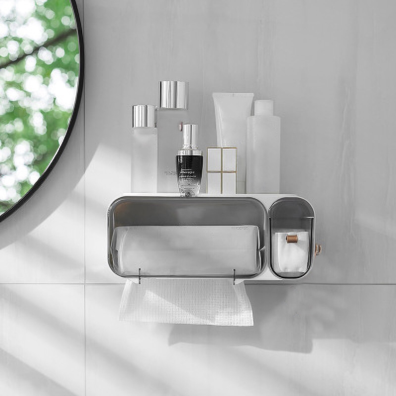 Wall-mounted Bathroom Waterproof Towel Cleansing T... – Vicedeal