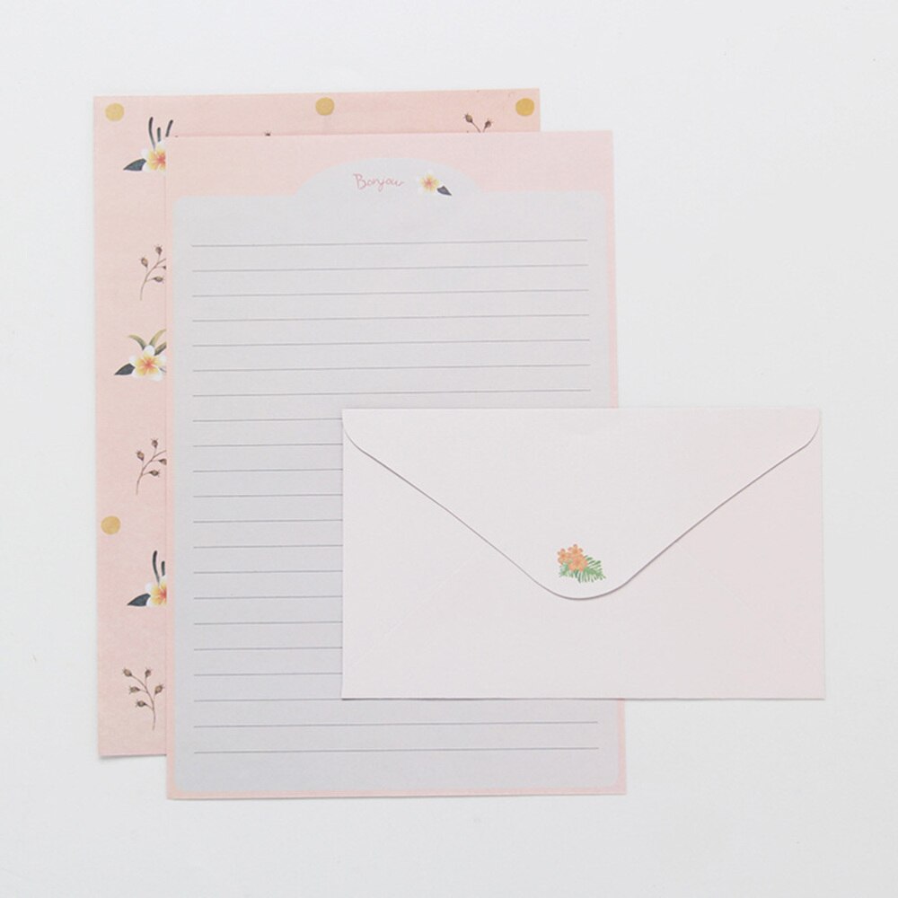 6 Sets of Letter Papers Simple Colorful Beautiful ... – Vicedeal