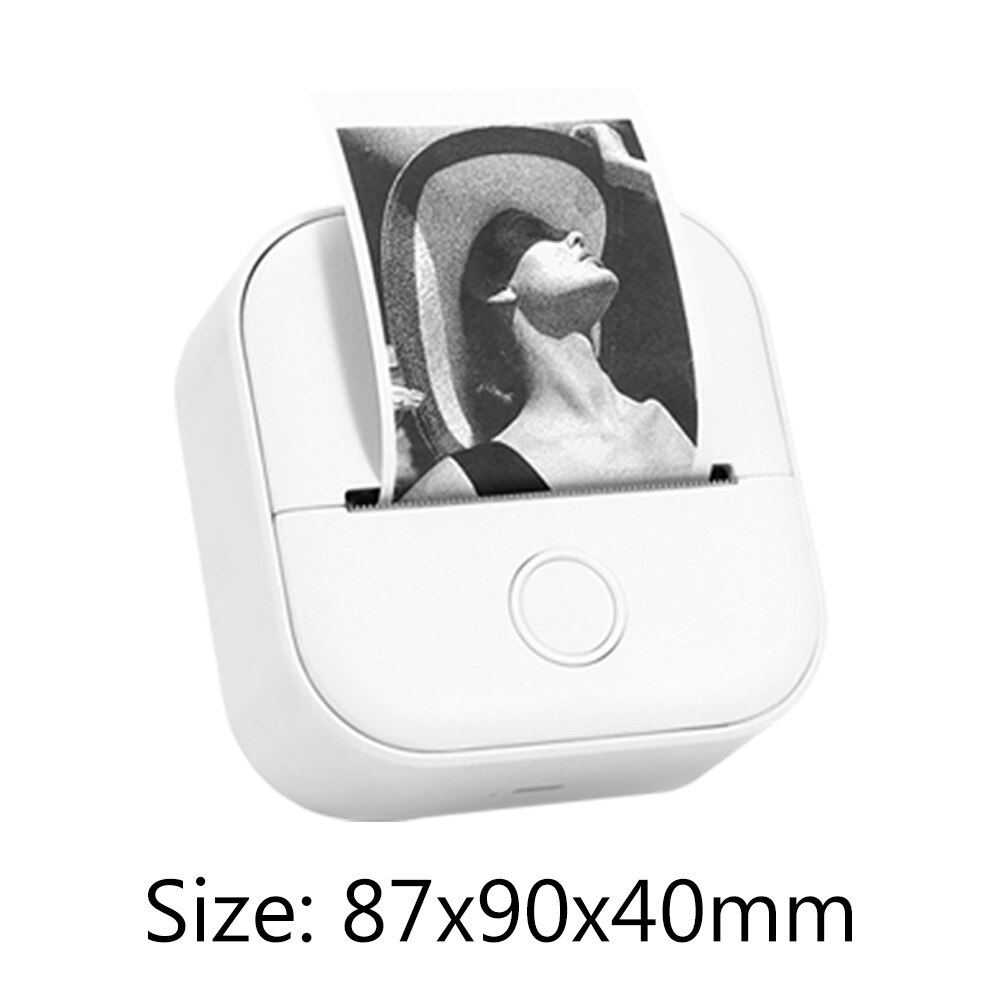 Portable Thermal Printer 203dpi Wireless Bluetooth... – Grandado