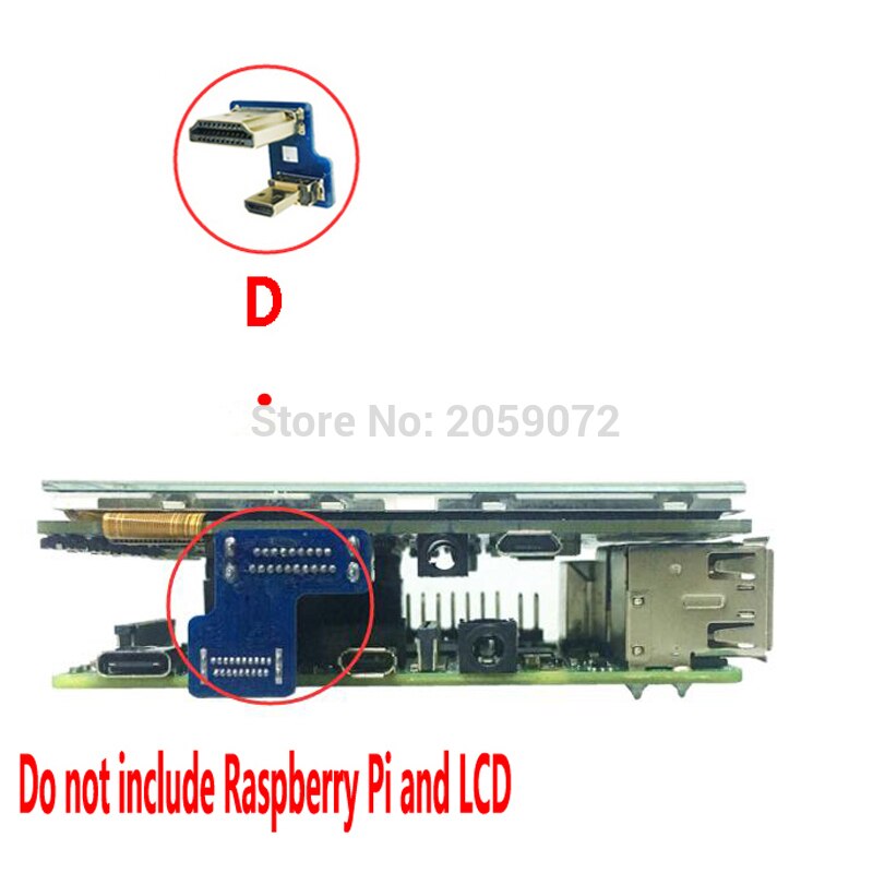 Raspberry Pi 4B modelo 3B + conector adaptador HDM... – Grandado