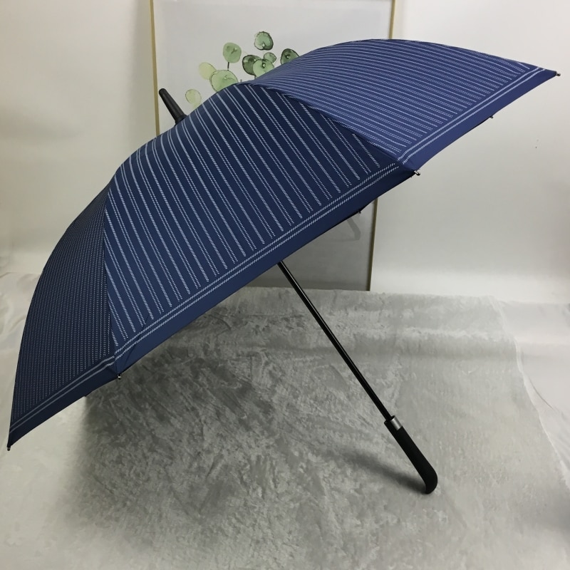 PALONY Stylish umbrella with long handle and strip... – Grandado