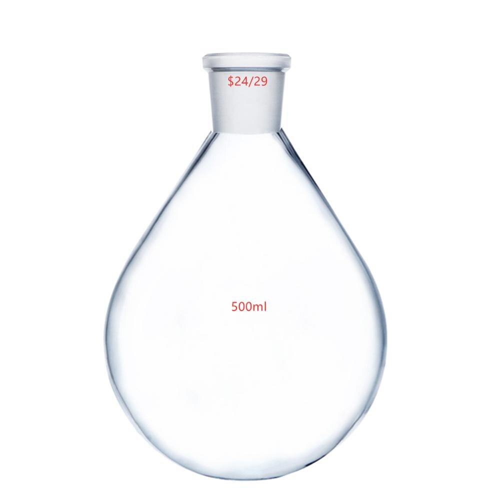 500ml,24/29,Glass Recovery Flask,Rotary Evaporator... – Grandado