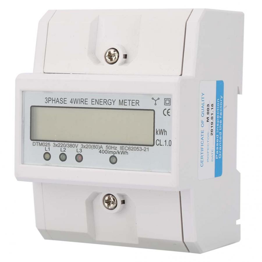 220/380V 20-80A Energy Consumption Digital Electri... – Vicedeal