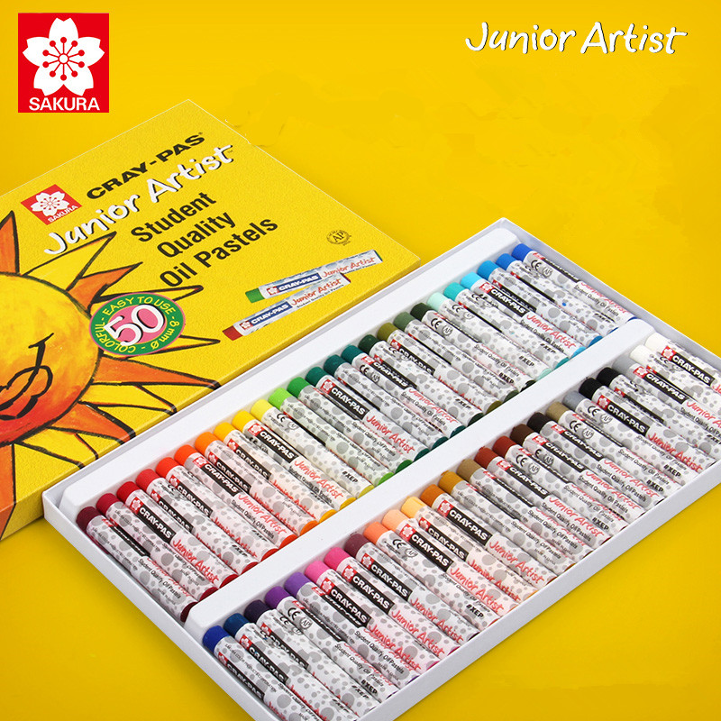 1 Set Sakura CRAY-PAS Oil Pastels Non-toxic Safe W... – Vicedeal