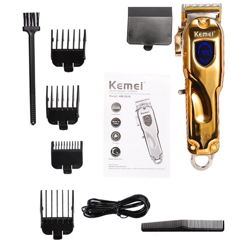 Kemel LED Kamei Adjustable Trimmer Bart Kmei Bartt... – Grandado