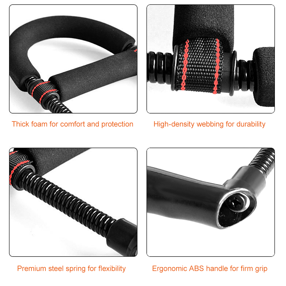 Grip Power Wrist Forearm Hand Grip Arm Trainer Adj... – Grandado