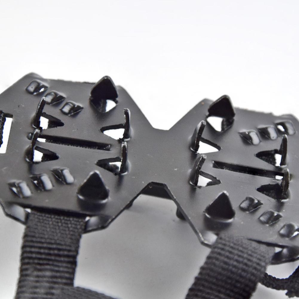 1 Pair 24 Studs Climbing Non-slip Snow Ice Cleats ... – Grandado