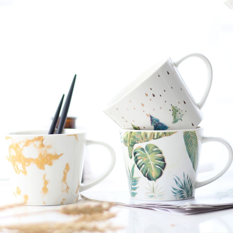 Large Capacity Ceramic European Style Breakfast Mi... – Grandado