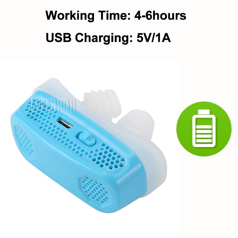 Upgrade Electric USB Anti Snoring CPAP Nose Stoppi... – Grandado