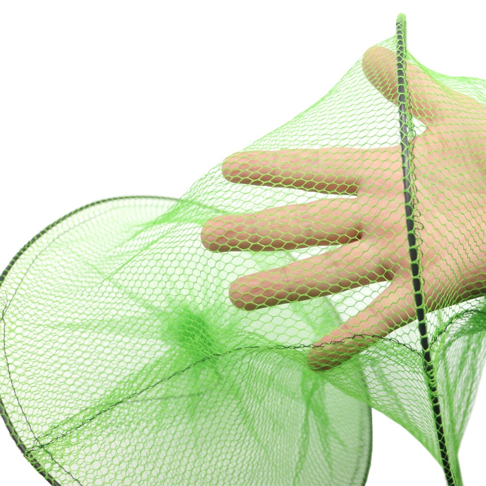 2 schichten Tragbare Fischernetz Fisch Garnelen Me... – Vicedeal