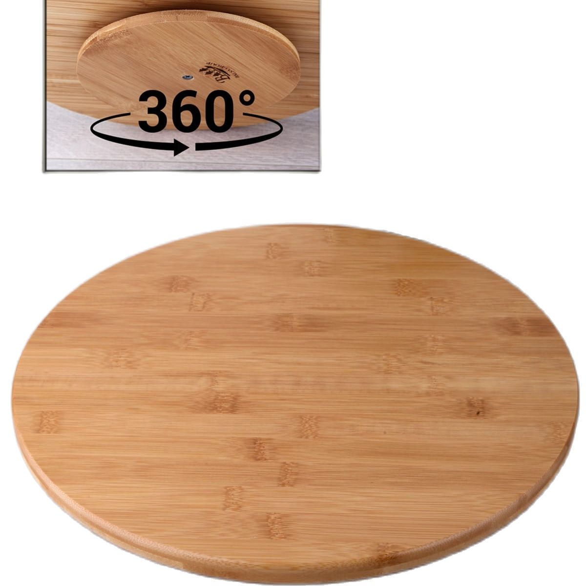 Bamboo Rotating Standing Lux 36 Cm Presentation Sa... – Grandado