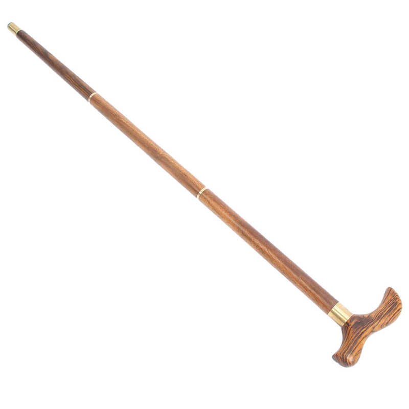 Folding Walking Stick Portable Wooden Walking Cane... – Vicedeal
