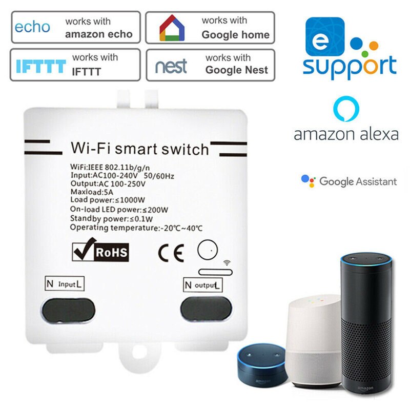 Smart Home WiFi Wireless Switch Module For IFTTT e... – Grandado