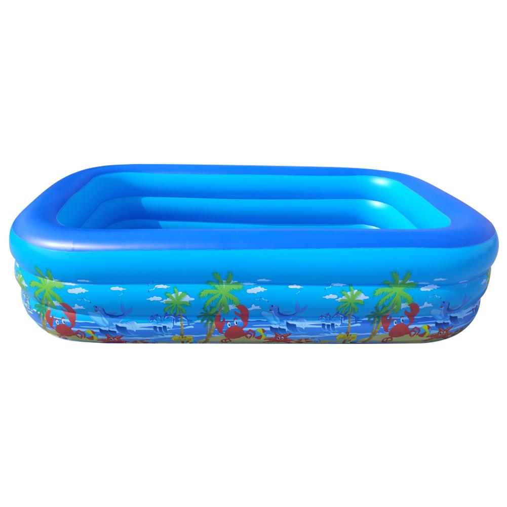 Indoor Inflatable Swimming Pool Ocean Printed Patt... – Grandado