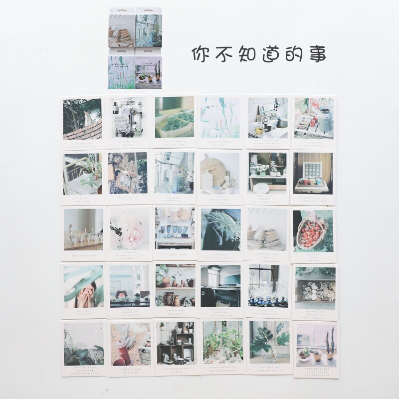 30 Sheets/Set Novelty Cat Travel Postcard/Greeting... – Grandado