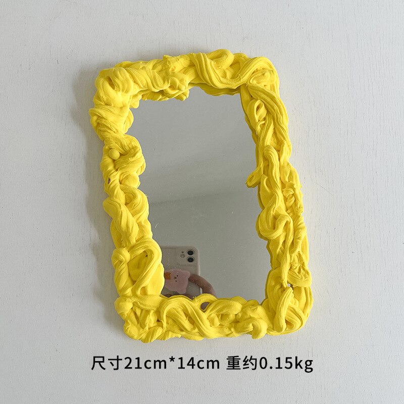 Acrylic Clay Mirror Rectangle Ins Style DIY Homema... – Grandado