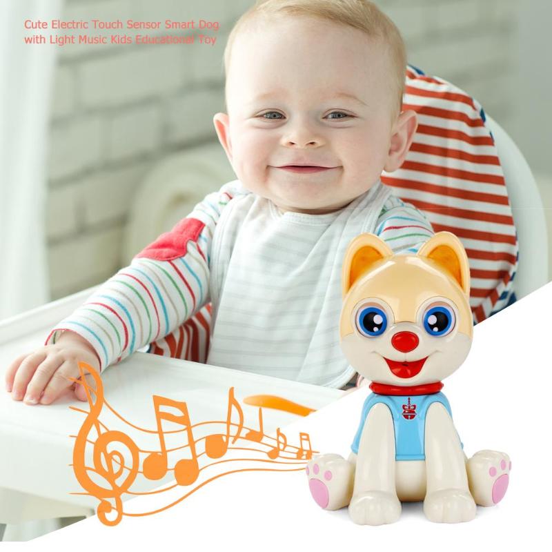 Electric Touch Sensor Smart Dog with Light Music K... – Vicedeal
