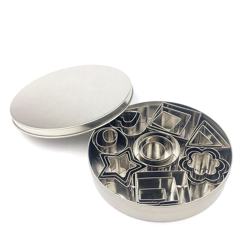 Mini Mini Cookie Cutter Shapes Set - 24 Small Mold... – Vicedeal