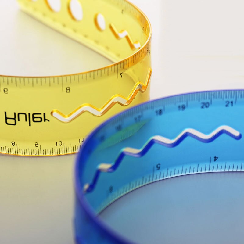 30cm Super Soft Ruler Flexible Straight Ruler Plas... – Vicedeal