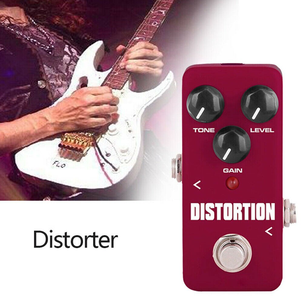 Guitar Effect Pedal 2-stage Classic Distortion Ton... – Vicedeal