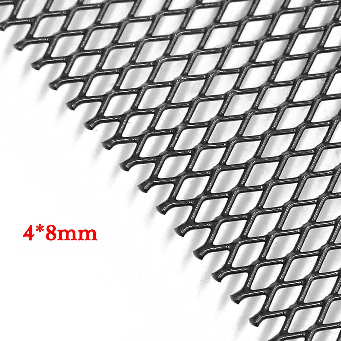 Kofanger bil mesh gitter 4 x 8mm udskiftning sort ... – Grandado
