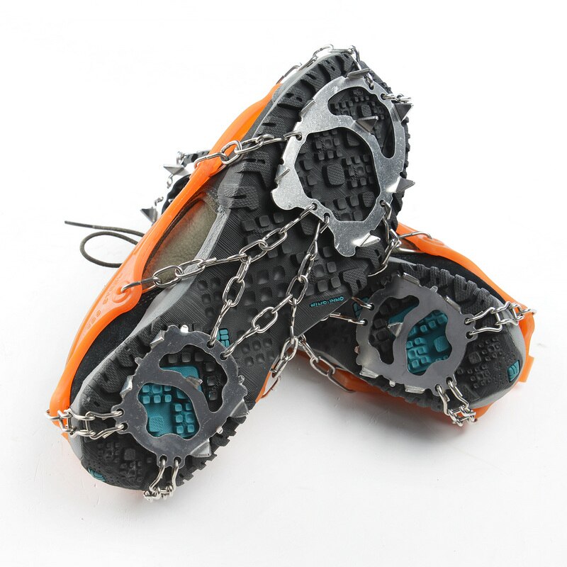 12 Teeth Steel Ice Gripper Spike for Shoes Anti Sl... – Vicedeal